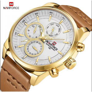 Home / NAVIFORCE GENTS / Navi Force Chronograph Edition-G/W/L.BN